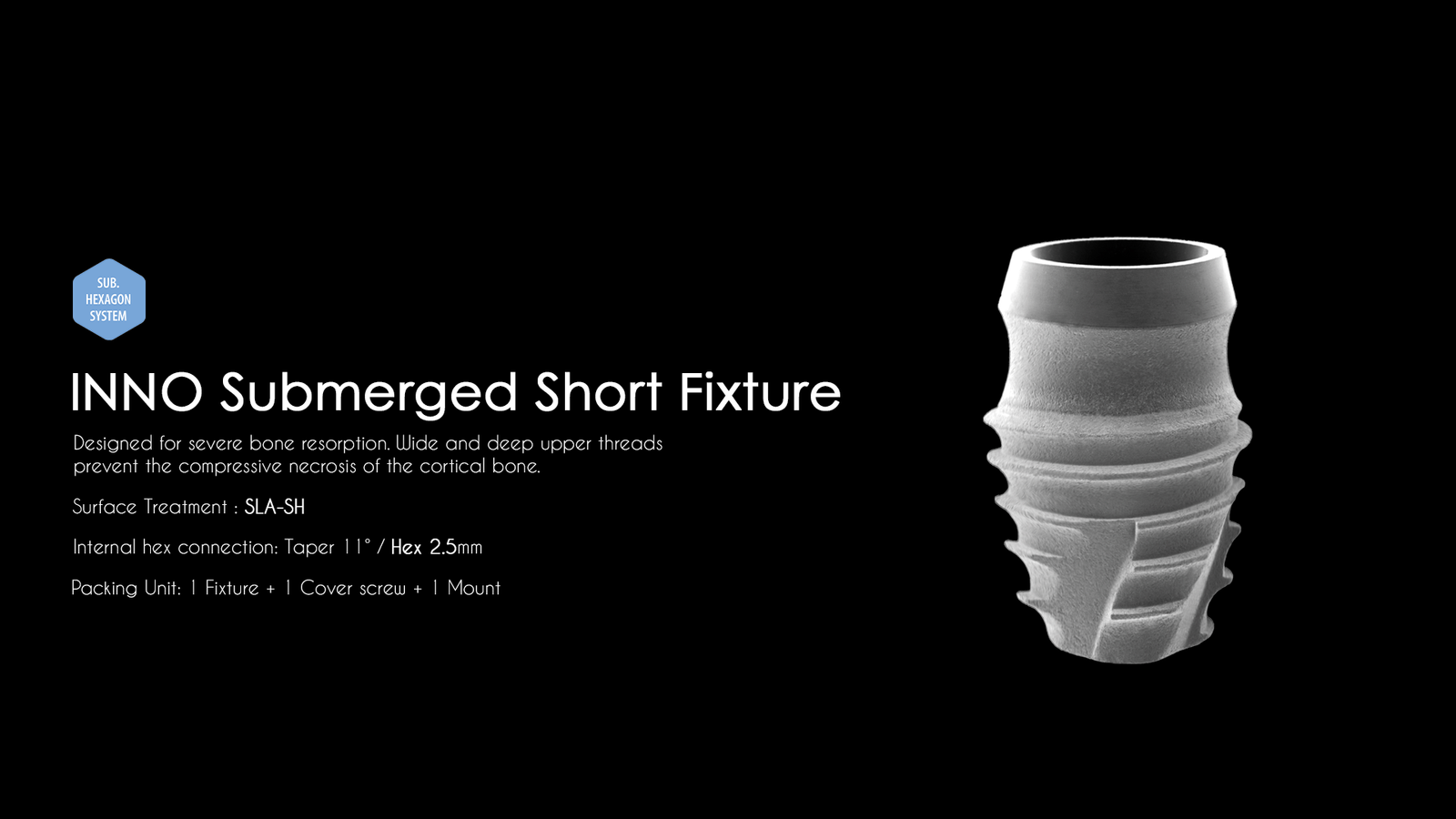 INNO-SUMBERGED IMPLANTS - Dental Implant Solutions
